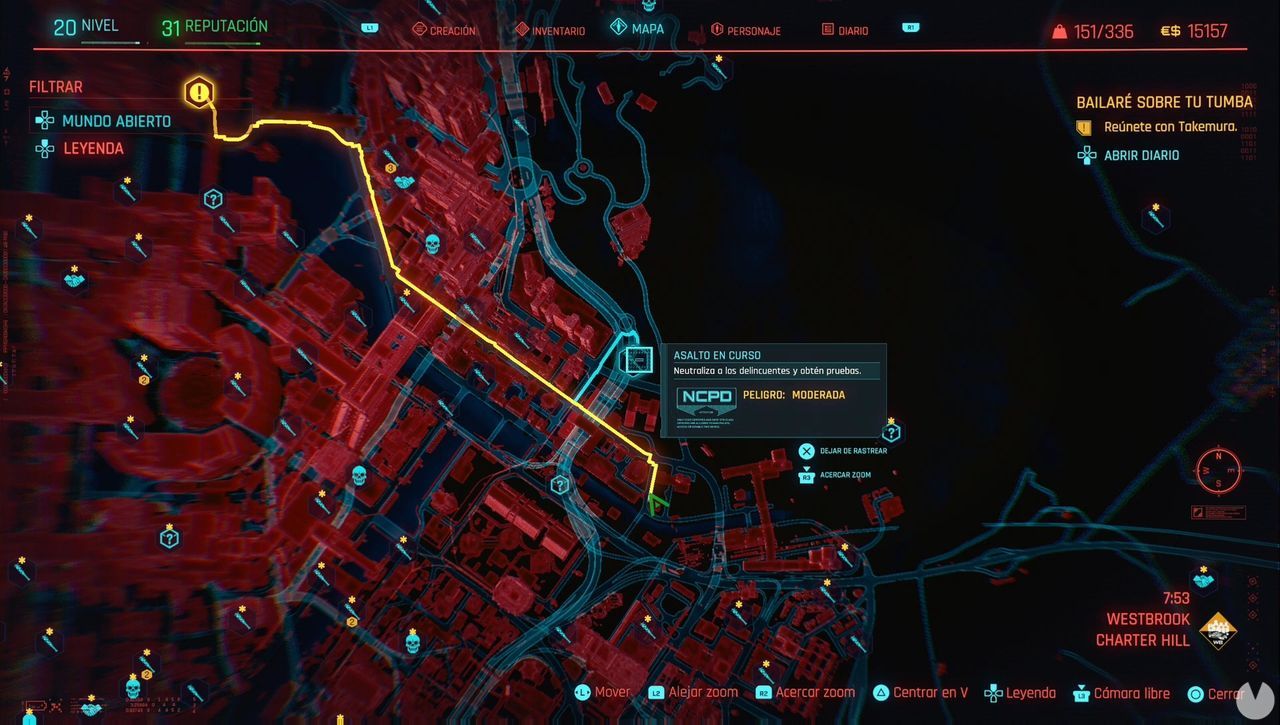 Cyberpunk 2077: TODOS los asaltos y cómo completarlos