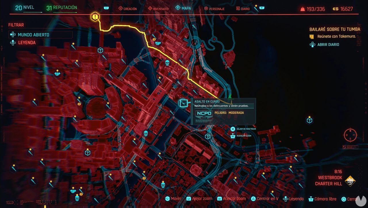 Cyberpunk 2077: TODOS los asaltos y cómo completarlos