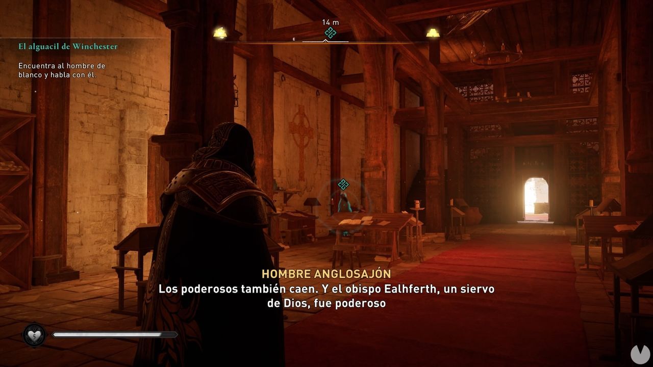 El alguacil de Winchester al 100% en Assassin's Creed Valhalla