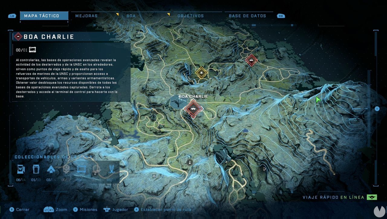 Halo Infinite: TODAS las BOA, ubicación y recompensas