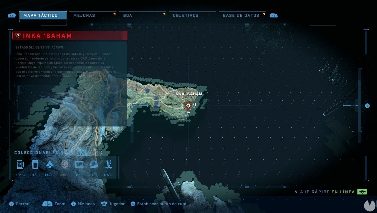 Halo Infinite: TODOS los Objetivos, ubicación y recompensas