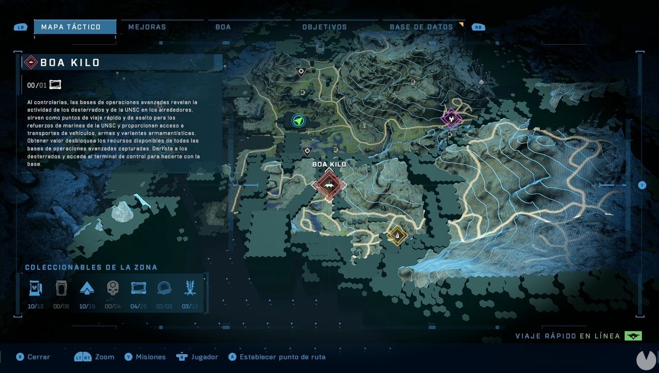 Halo Infinite: TODAS las BOA, ubicación y recompensas