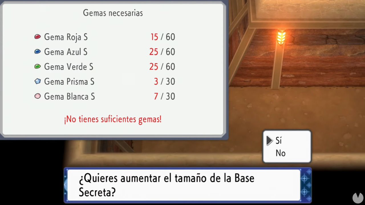 Base secreta y estatuas en Pokémon Diamante Brillante y Perla Reluciente