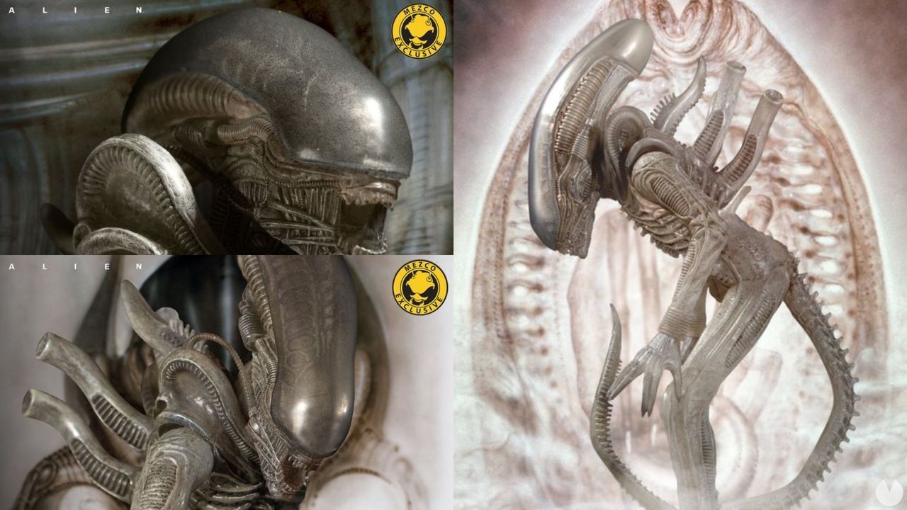 La nueva figura de 'Alien' es un guiño al xenomorfo original de H.R ...
