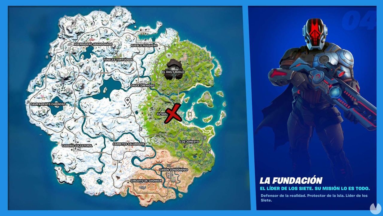 Fortnite C3 T1: TODOS los personajes (NPCs), ubicación y misiones