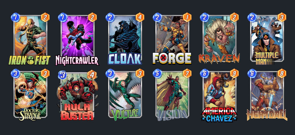 Marvel Snap: Los MEJORES mazos de cartas para construir por series