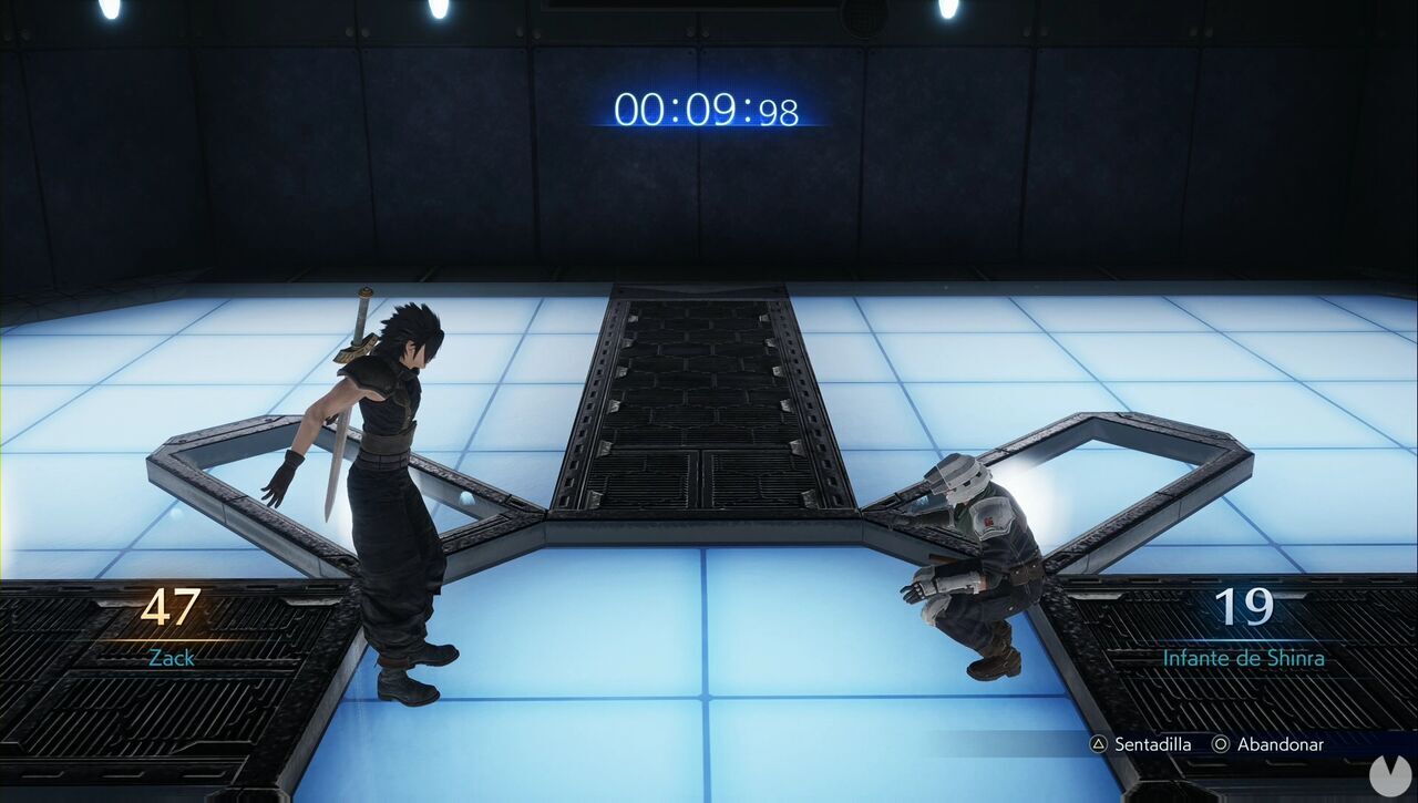 Capítulo 5 al 100% en Crisis Core FF VII - Reunion