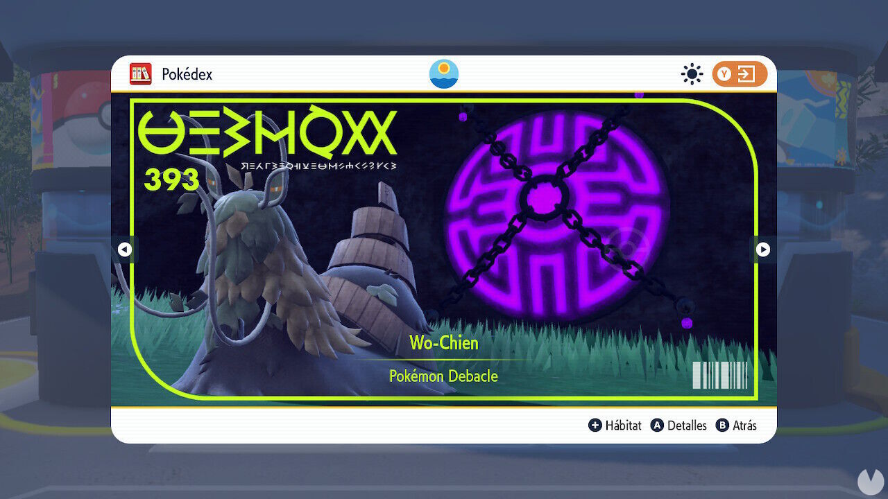 Cómo conseguir al legendario Wo-Chien en Pokémon Escarlata y Púrpura