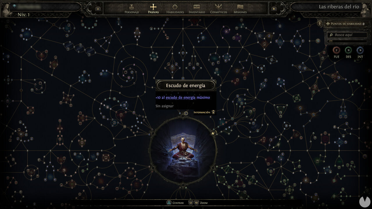 Árbol de pasivas en Path of Exile 2: Cómo funciona y cómo reasignar puntos