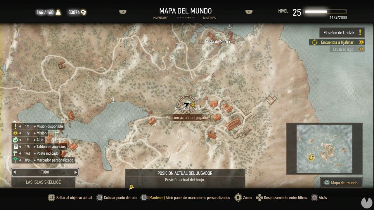 El señor de Undvik - The Witcher 3: Wild Hunt