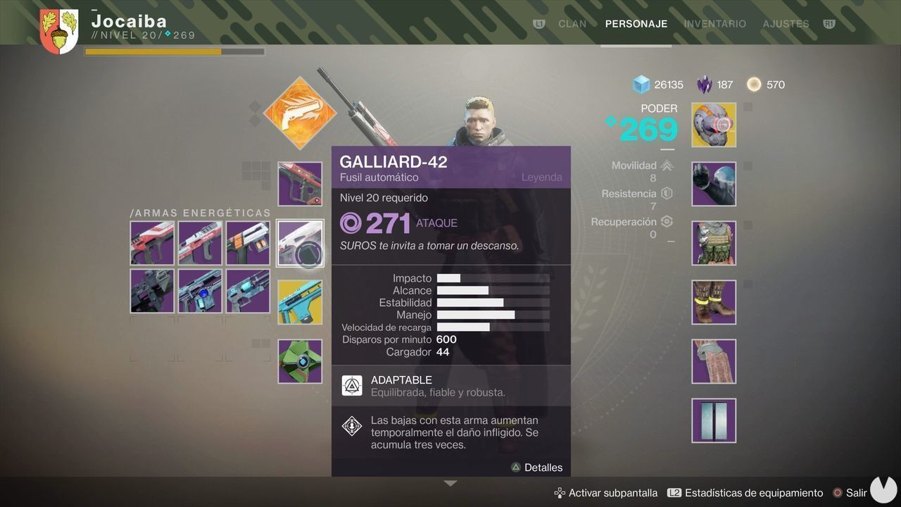 TODO lo que necesitas saber sobre las Armas de Destiny 2