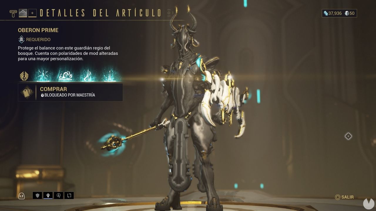 Warframe Oberon Prime: cómo conseguirlo, planos, requisitos y estadísticas