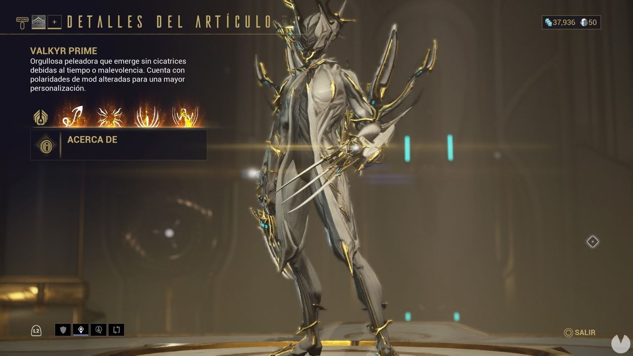 Warframe Valkyr Prime: cómo conseguirlo, planos, requisitos y estadísticas