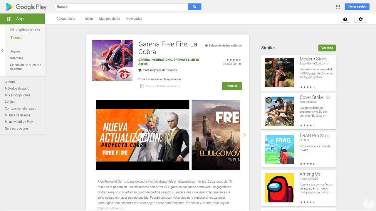Free Fire: Cómo descargar gratis en Android e iOS