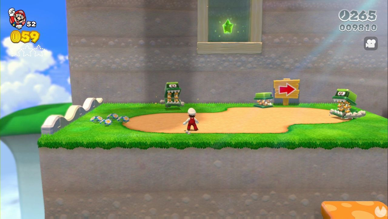 Super Mario 3D World: Trampolines hacia las alturas al 100%