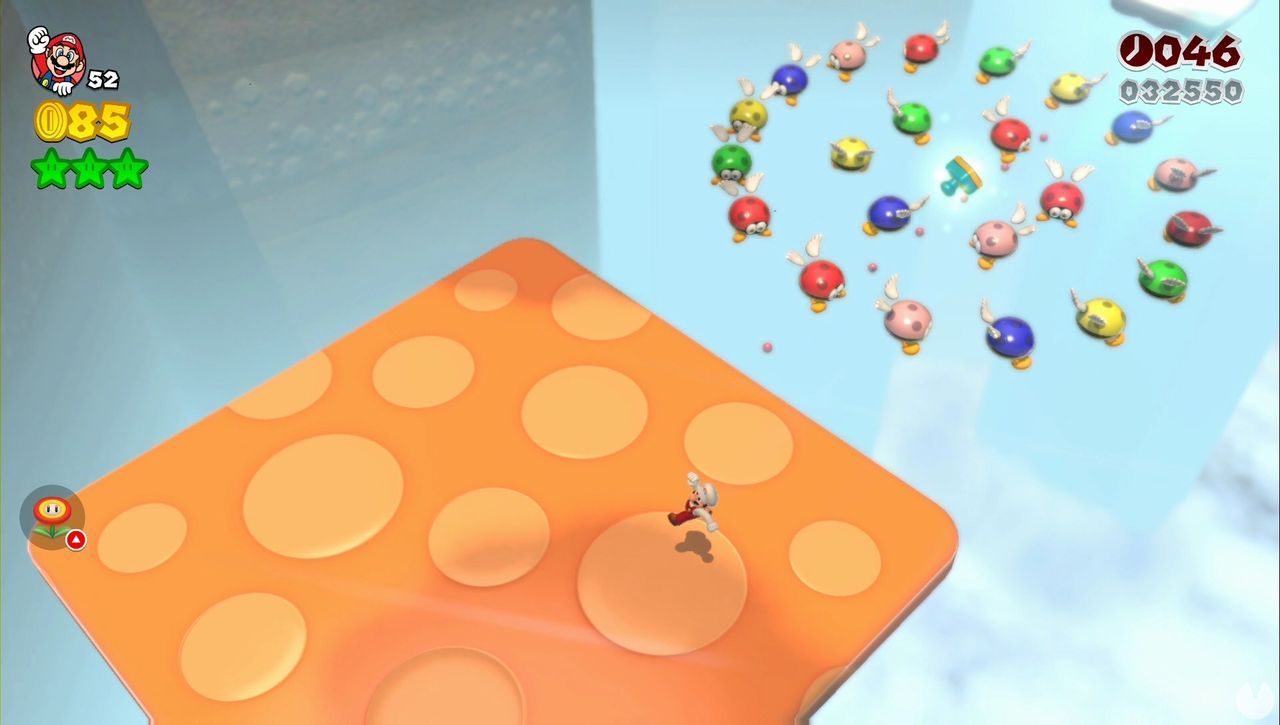 Super Mario 3D World: Trampolines hacia las alturas al 100%