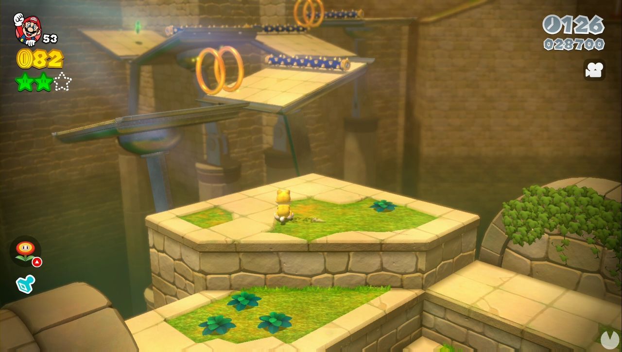 Super Mario 3D World: Trampolines hacia las alturas al 100%