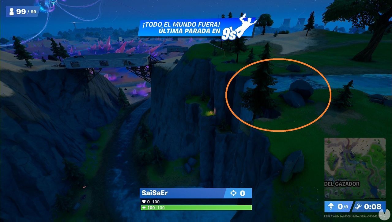 Fortnite - Dónde encontrar Punto Pintoresco, Barranco Bello y Monte Kay
