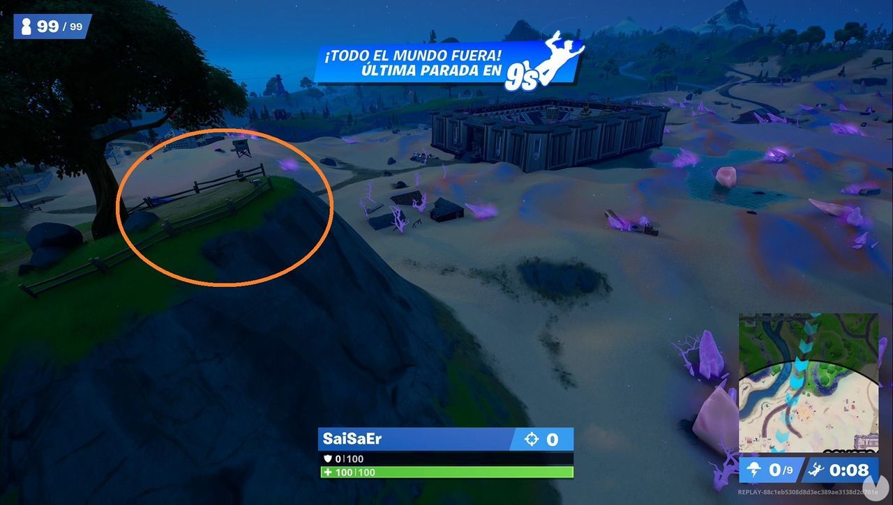 Fortnite - Dónde encontrar Punto Pintoresco, Barranco Bello y Monte Kay