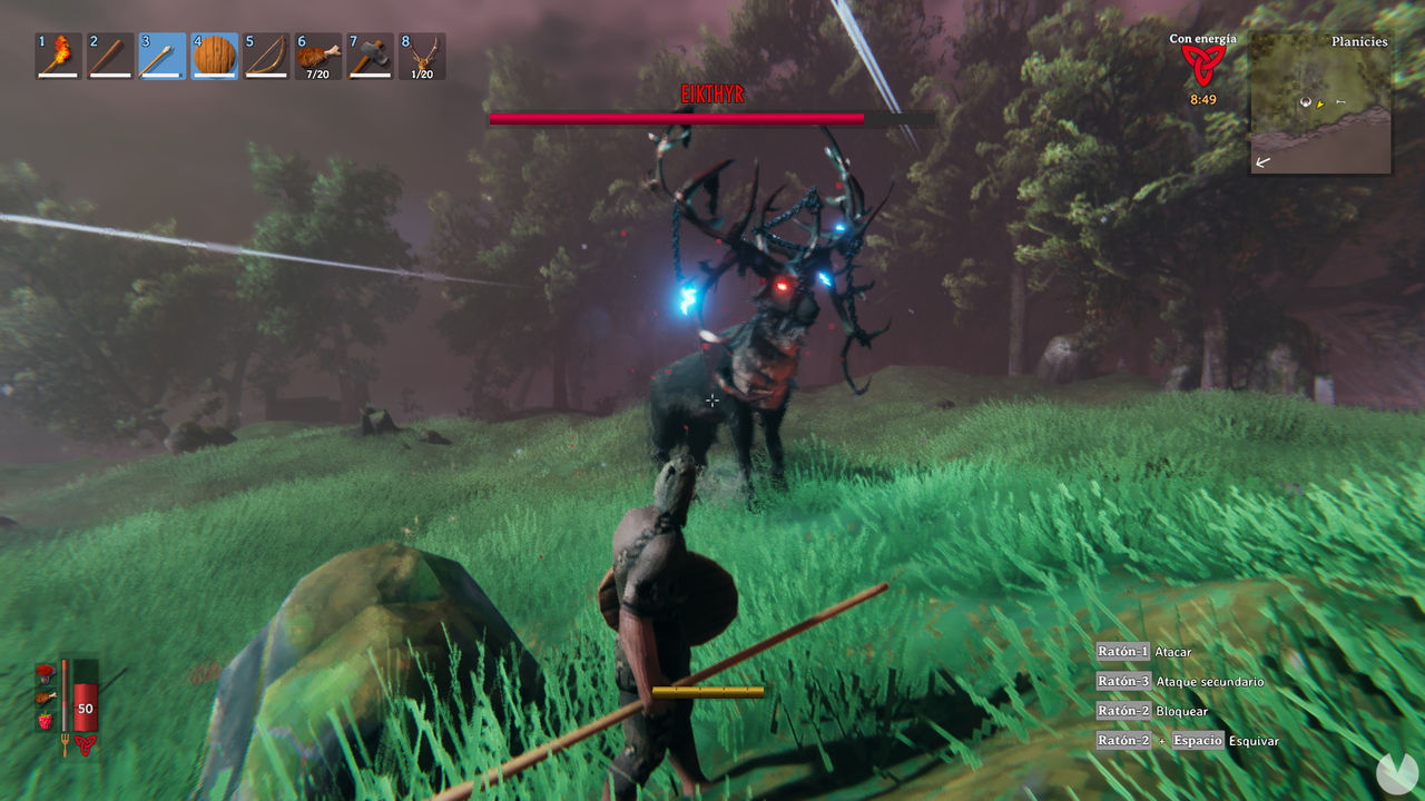 Eikthyr en Valheim: Cómo invocarlo y derrotarlo, consejos y estrategias