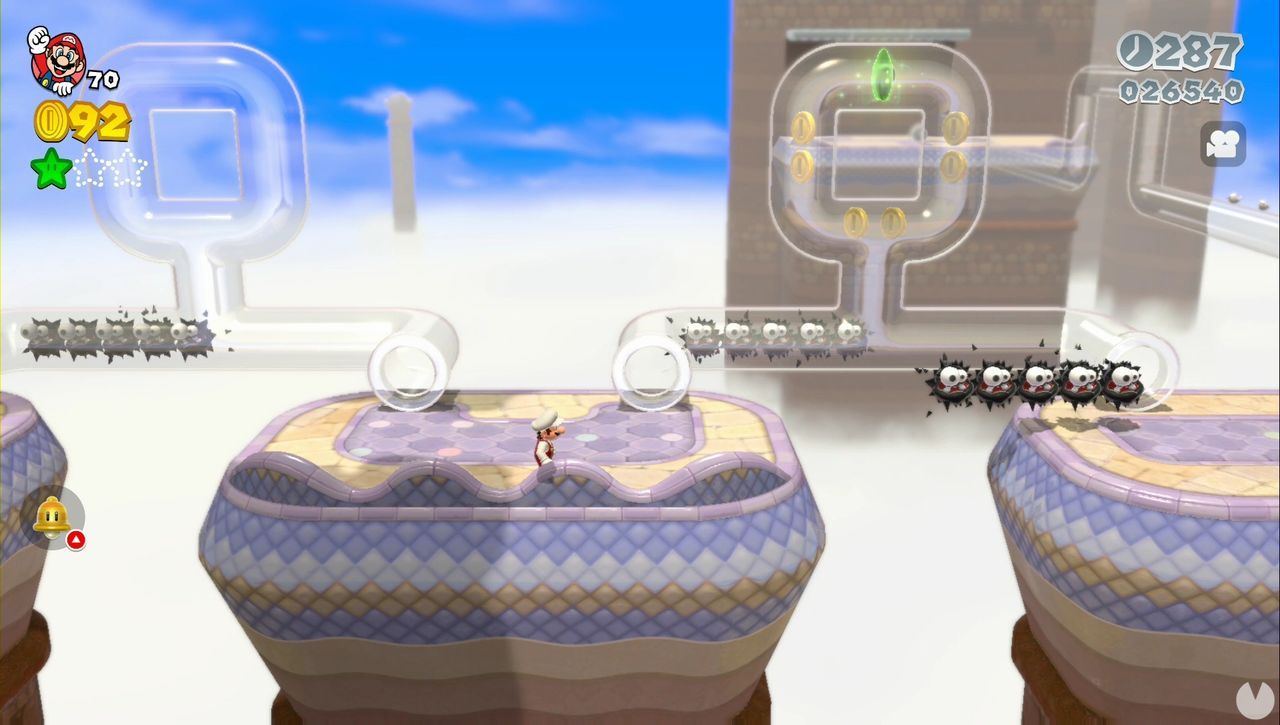 Super Mario 3D World: La ruta de las tuberías transparentes al 100%
