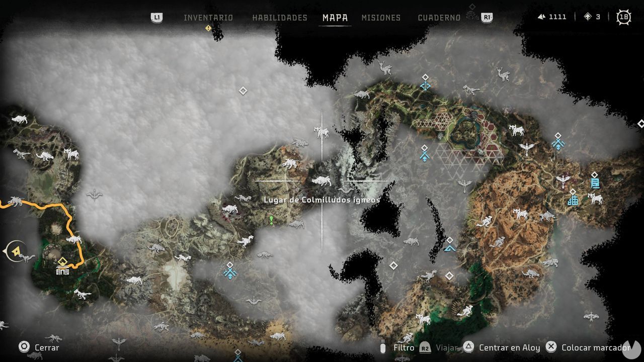 Colmilludo en Horizon Forbidden West: Debilidades, recompensas y ...