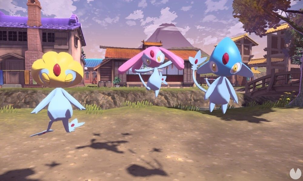 Conseguir a Uxie, Mesprit y Azelf en Leyendas Pokémon Arceus