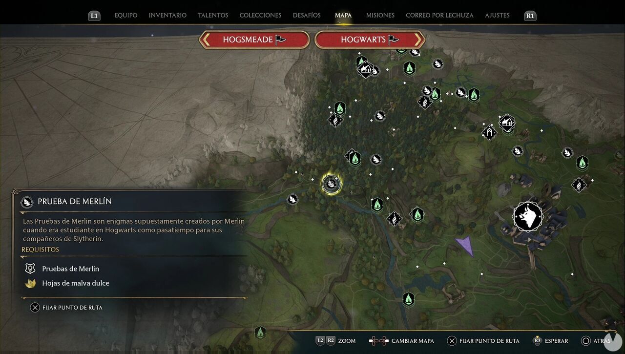 Hogwarts Legacy: TODAS las Pruebas de Merlín y cómo resolverlas