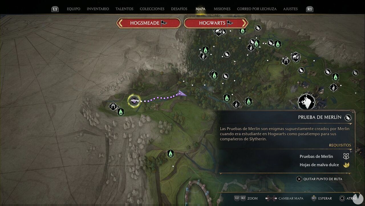 Hogwarts Legacy: TODAS las Pruebas de Merlín y cómo resolverlas