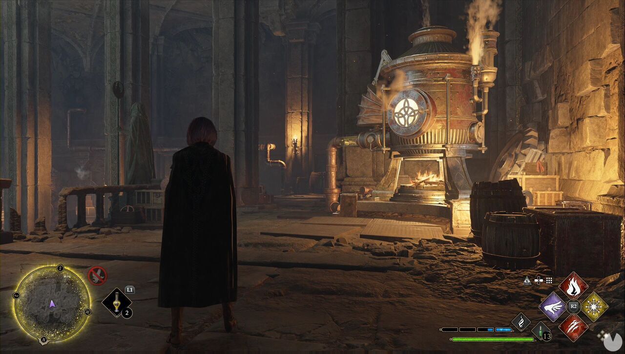 Mazmorras en Hogwarts Legacy: localización y puzzles