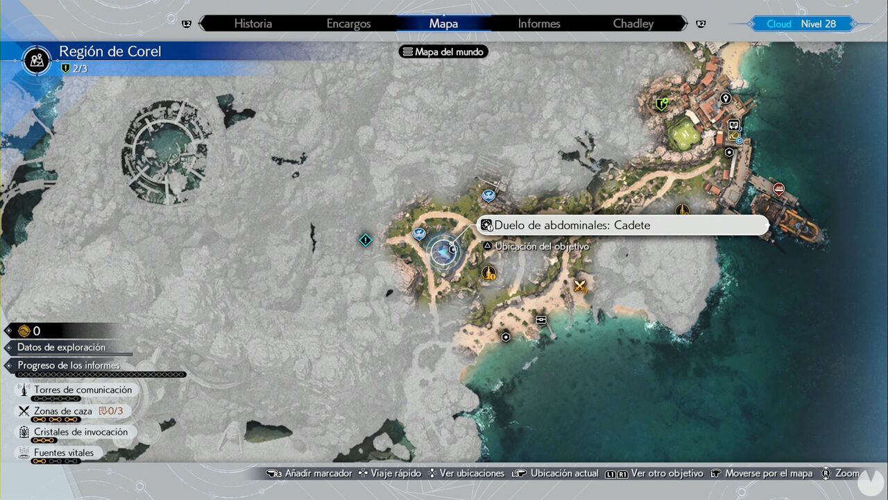 Duelo de abdominales en Final Fantasy VII Rebirth: cómo ganar y recompensas