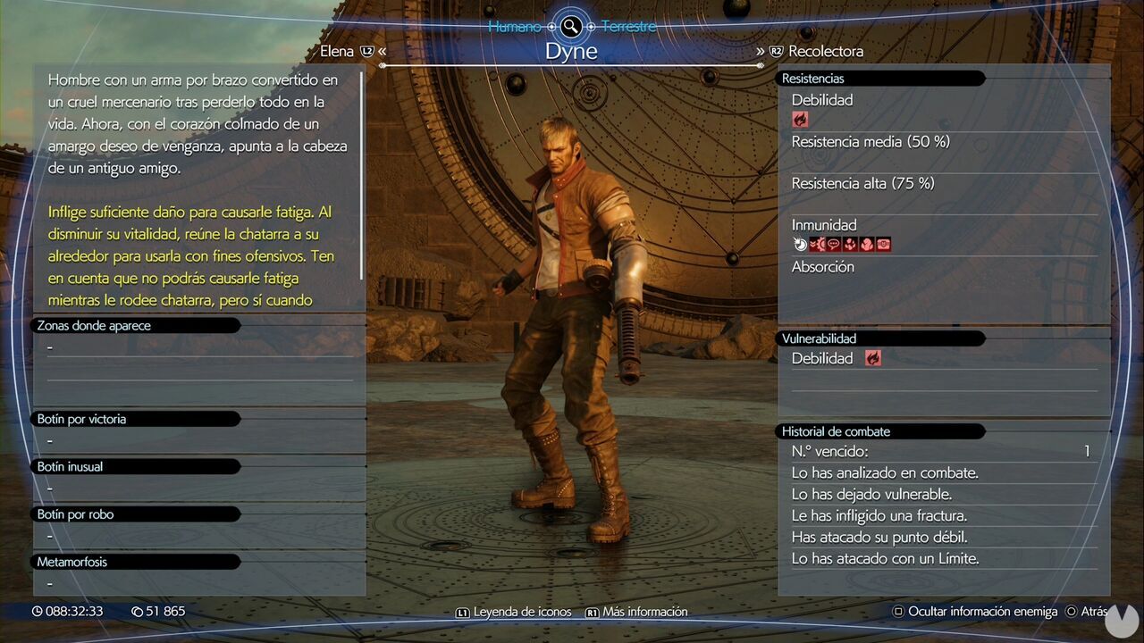 Dyne en Final Fantasy VII Rebirth y cómo derrotarle