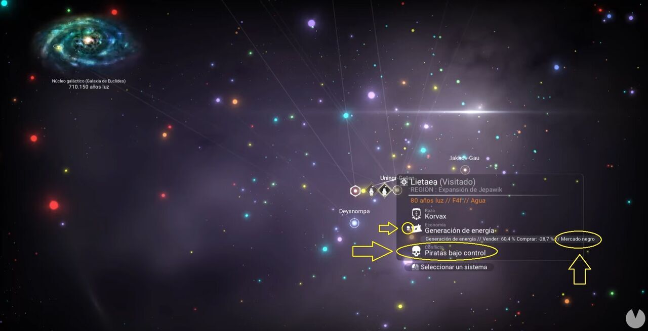 No Man's Sky: ¿Cómo encontrar sistemas piratas y hacer contrabando?