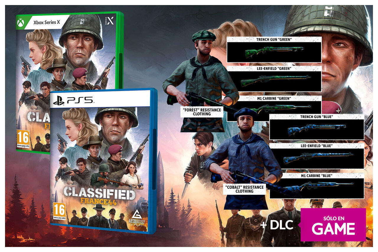 Reserva Classified: France \'44 exclusivo de GAME y llévate un DLC de ...
