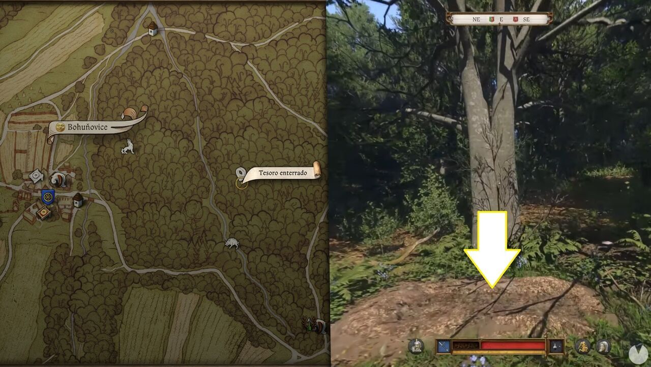 Kingdom Come Deliverance 2: TODOS los mapas del tesoro y sus soluciones