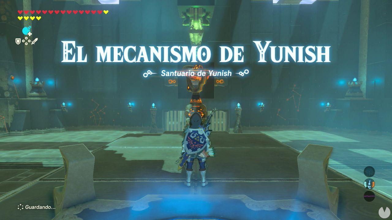 Prueba de aguante y Santuario de Yunish en Zelda: BotW