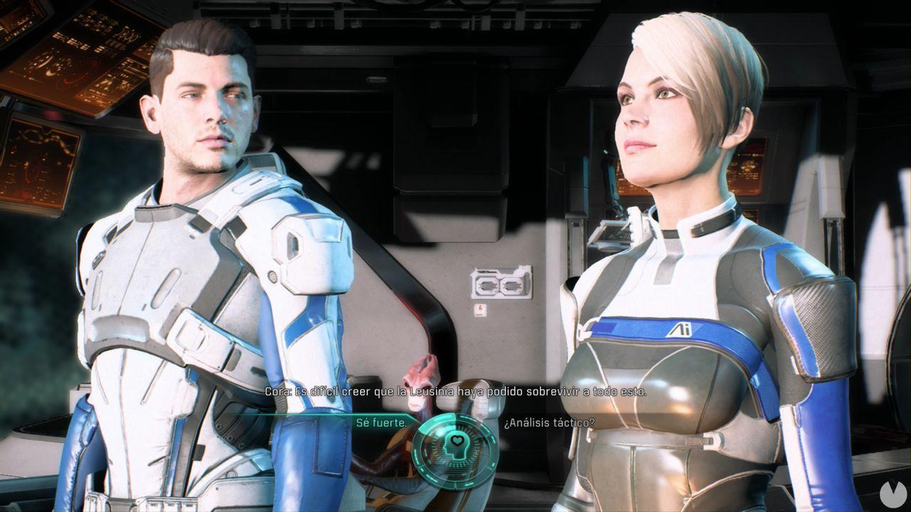 Cora Harper; arca asari - Mass Effect Andromeda