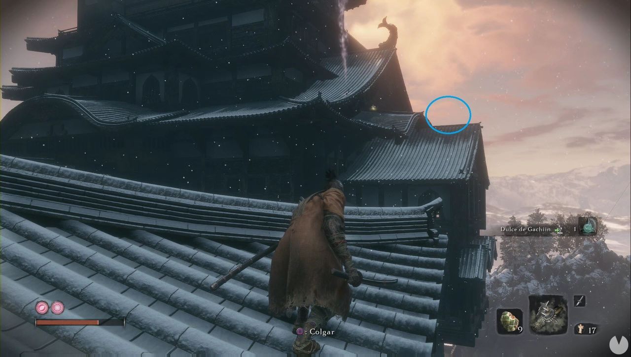 Castillo Ashina en Sekiro: secretos y 100%