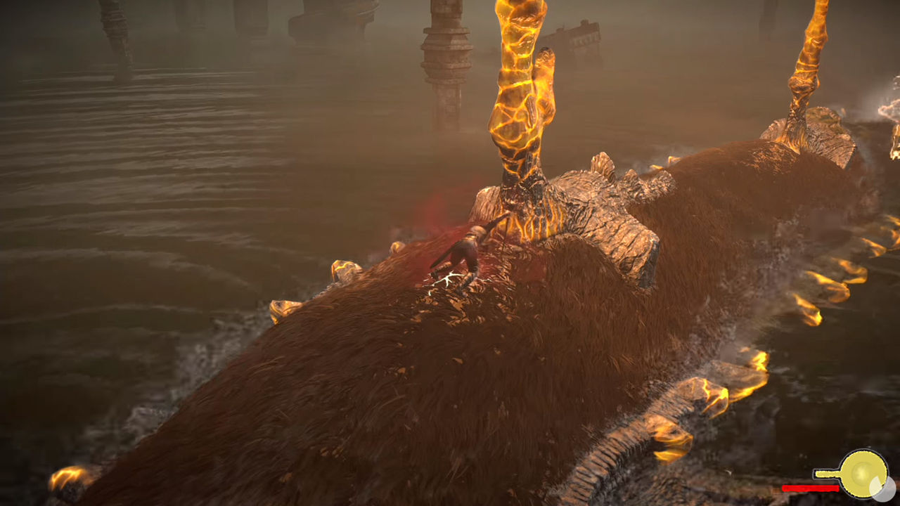 Coloso 7º, Hydrus en Shadow of the Colossus (PS4) - Cómo derrotarlo y ...