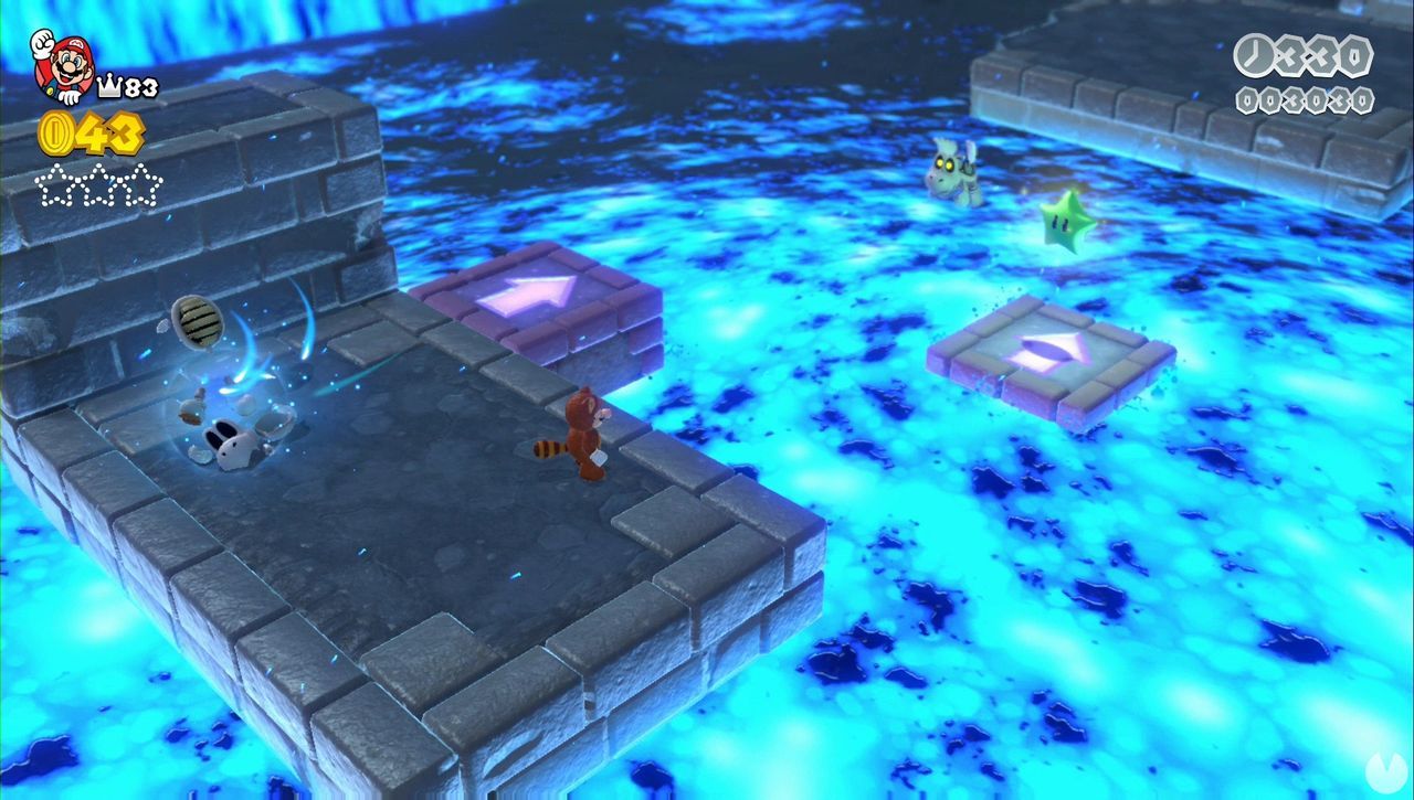 Super Mario 3D World: Sigue la flecha sin caer en la brecha al 100%