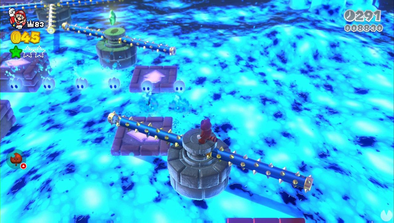 Super Mario 3D World: Sigue la flecha sin caer en la brecha al 100%