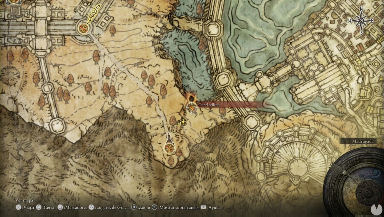 Elden Ring: Leyndell, capital del reino (afueras) al 100% y mapa