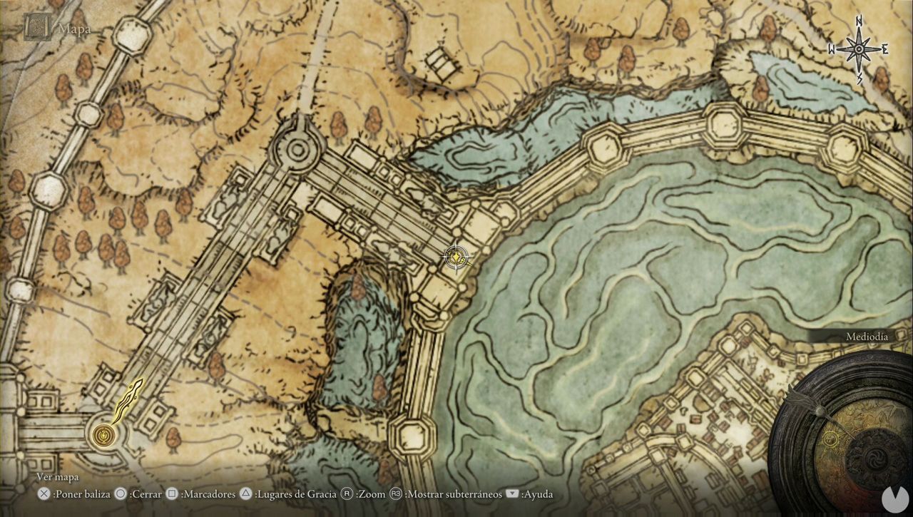 Elden Ring: Leyndell, capital del reino (afueras) al 100% y mapa