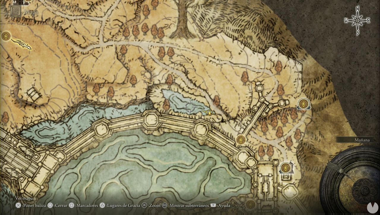 Leyndell, capital del reino (ciudad) en Elden Ring al 100% y mapa