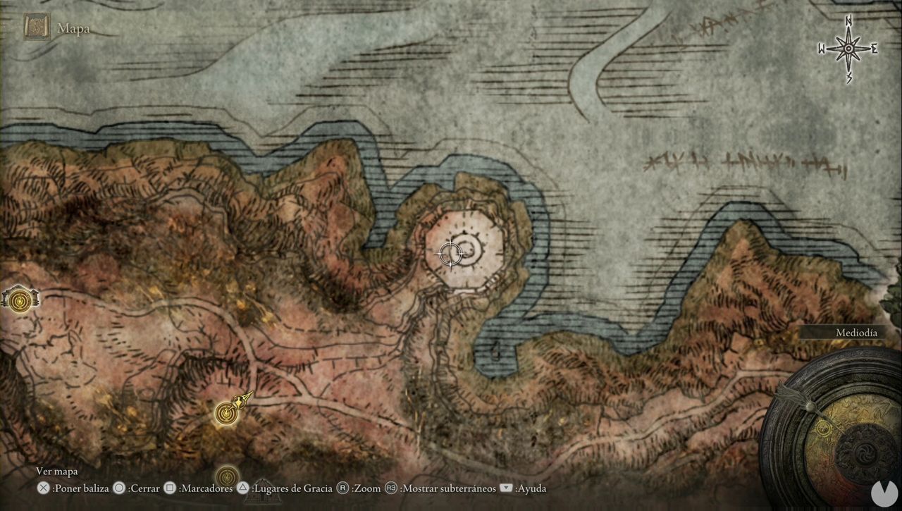 Montedrago, lecho de Greyoll en Elden Ring al 100% y mapa