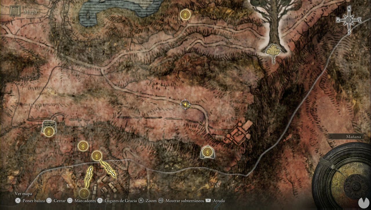 Montedrago, lecho de Greyoll en Elden Ring al 100% y mapa