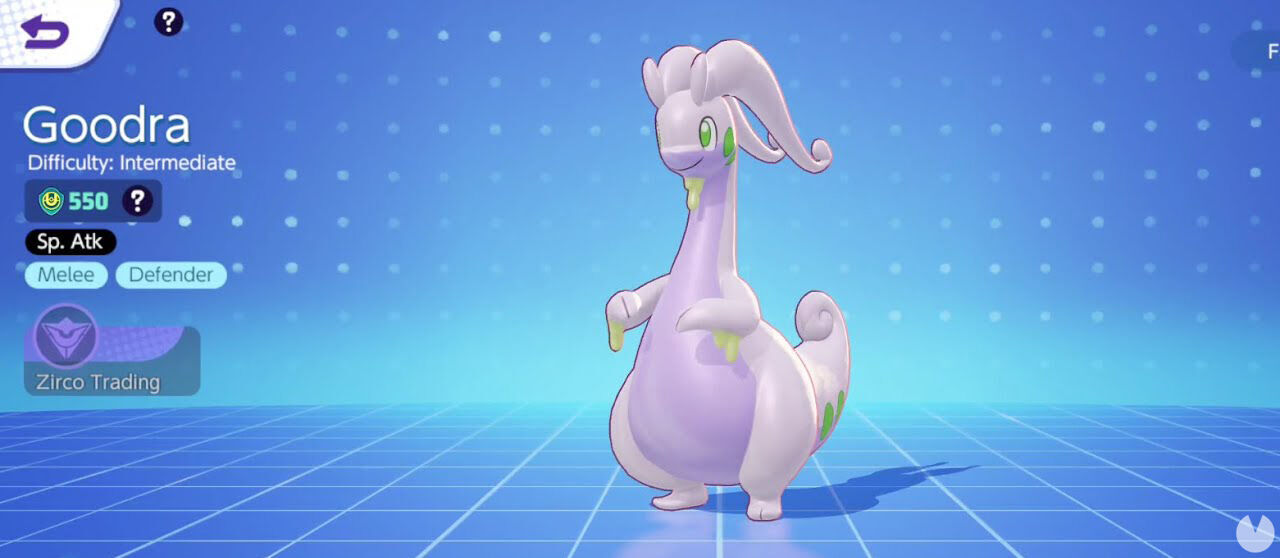 Goodra en Pokémon Unite: Mejor build, objetos, ataques y consejos