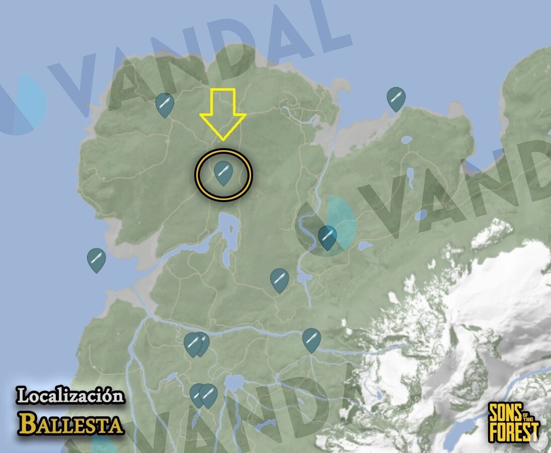 Sons of the Forest: ¿Cómo conseguir la ballesta? (Localización)