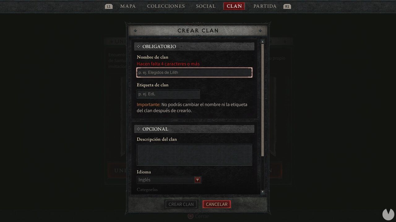 Diablo 4: ¿Cómo crear un clan o unirse a uno? Diablo 4: ¿Cómo crear un clan o unirse a uno?