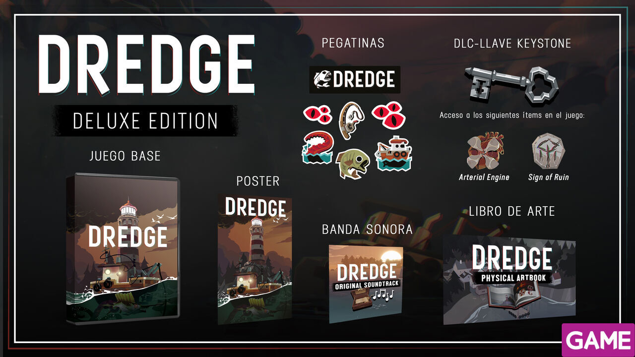 Reserva DREDGE y su Deluxe Edition en GAME, con diversos extras y DLC ...